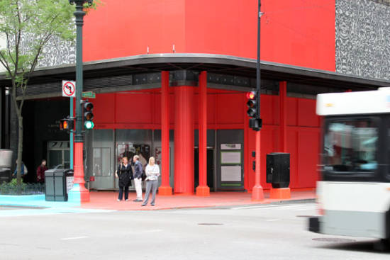 Color Jam: Colorful Buildings and Sidewalks at State and Adams ...